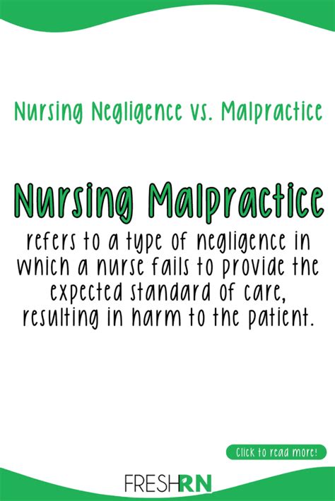 Nursing Malpractice Vs Nursing Negligence Freshrn