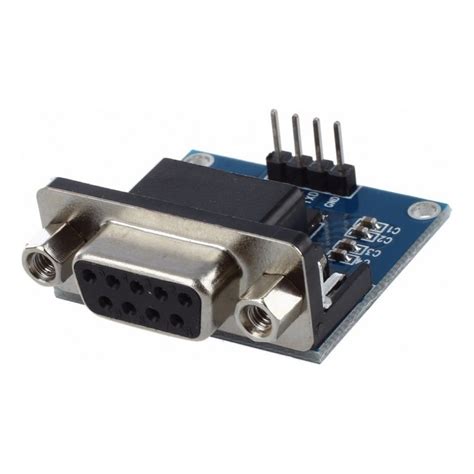 Max3232 Rs232 To Ttl Serial Port Converter Module Db9 Connector Max232