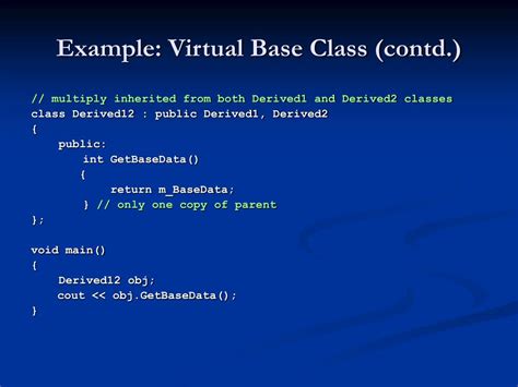 Ppt Polymorphism And Virtual Functions Powerpoint Presentation Free