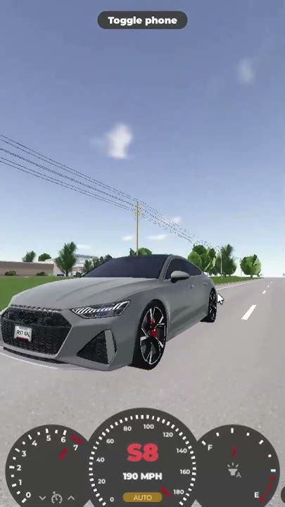 Roblox Greenville Wisconsin 2024 Audi Rs7 Top Speed Youtube