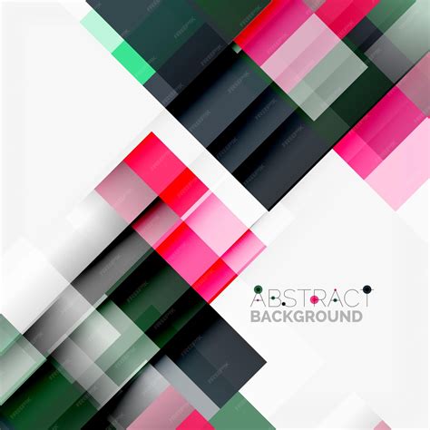 Premium Vector Abstract Vector Blocks Template Design Background Simple Geometric Shapes On