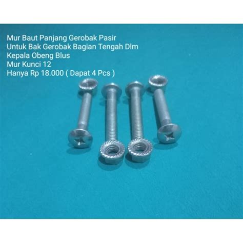 Jual Mur Baut Bak Gerobak Pasir Shopee Indonesia