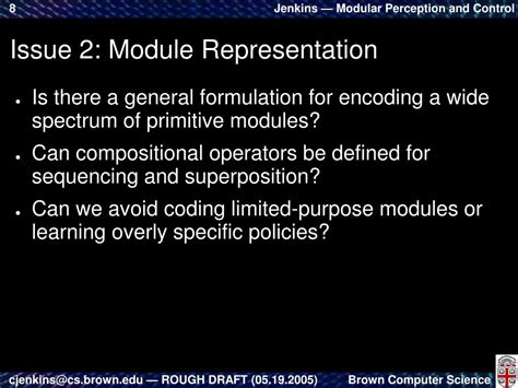 Ppt Workshop Introduction Modular Perception And Control For
