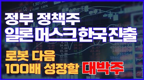 우주항공 관련주 로봇 다음 100배 성장할 대박주 일런머스크의 우주 탐사 기업 스페이스x 한국 진출 Youtube