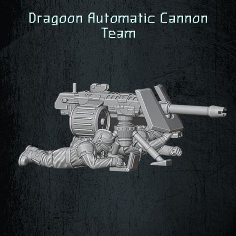 The Solaryn Dragoons Stl Files For A Sci Fi Soldier Army Campaign