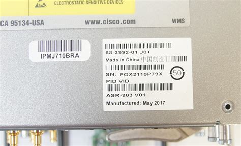Cisco Asr 903 Router Chassis 903 Series W 2x A900 Ima8z 2x A900 Rsp3c 400 S Cisco Asr 903 Router Chassis 903 Series W 2x A900 Ima8z 2x A900 Rsp3c 400 S