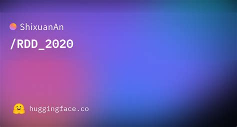 Shixuananrdd2020 · Datasets At Hugging Face