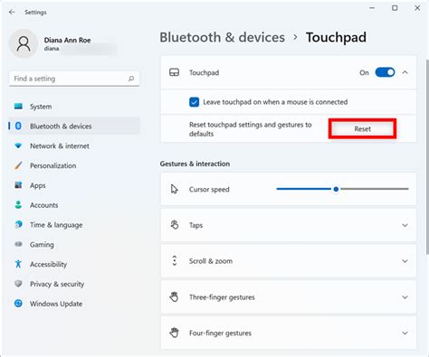 How To Reset Touchpad Settings In Windows 10