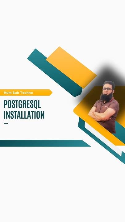 Postgresql Installation Youtube
