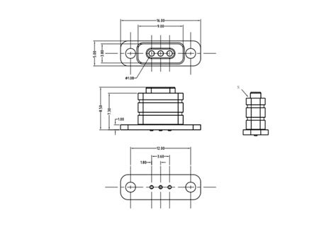 Pin Magnetic Cable Usb Connector For Vibratormagnetic Cable Connector