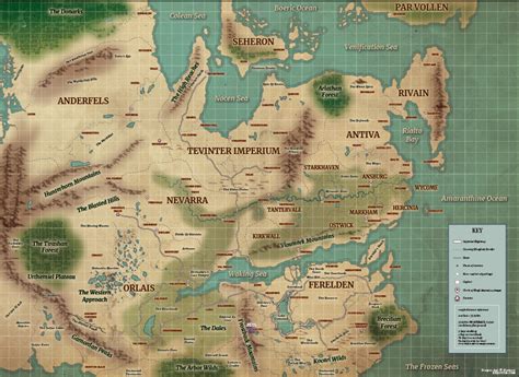 Thedas Map By Esquitor Pdf Thisfragilesky On Tumblr