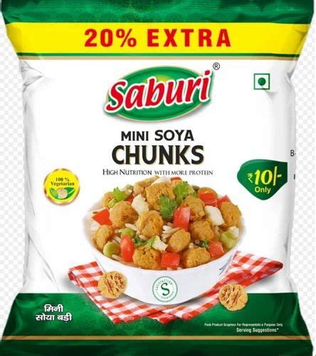 Saburi Mini Soya Chunks 10 Rs At ₹ 10 Pack Soya Chunk In New Delhi Id 2853652606012