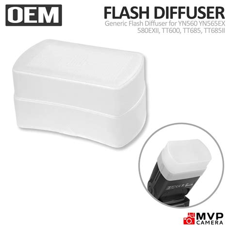 Generic Flash Diffuser For Tt600 Tt685 V850ii V860ii Yn560 Yn565ex 580exii Mvp Camera Shopee