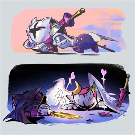 How To Draw Meta Knight With Wings