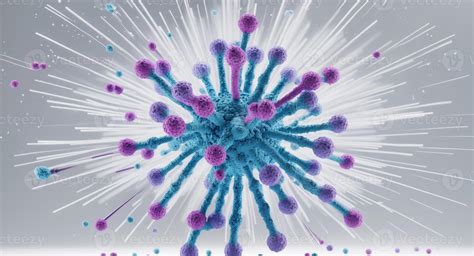 Molecular Structure Animation With Exploding Particle Effect 55046286