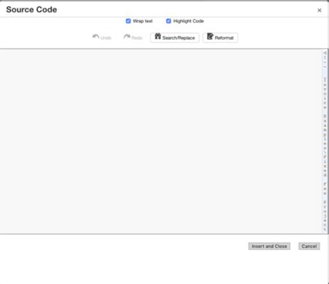 Report Writer Html Edit Bug Workaround Nexnow