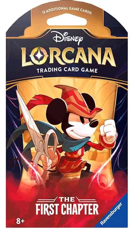 Disney Lorcana Trading Card Game The First Chapter Sleeved Booster Pack