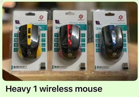 Smacc Wireless Mouse Heavy 1 At ₹ 150piece Wireless Mouse In