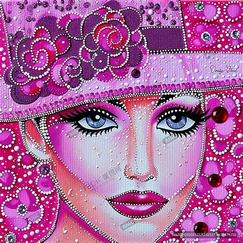 Ai创作图玫红色装饰画 魅力金娃娃装饰画艺术 欧美时尚艳丽艺术画 手绘肖像装饰画 花旦装饰画 美容所装饰画 现代美女绘画时尚彩绘 匈牙利彩绘手绘装饰画 无框画少数民族女孩 女性插画绘画时尚彩绘