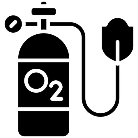 Premium Vector Oxygen Tank Vector Illustration Style