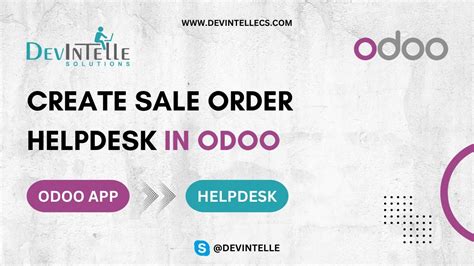How To Create Sale Order Helpdesk In Odoo Create Sale Order Helpdesk Odoo Odooapps Youtube