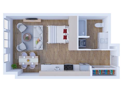 3d Floor Plan Design Rendering Samples Examples 2020