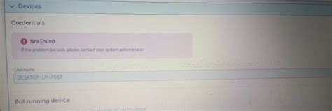 Unable To Set Up Credentials Community