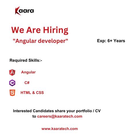 kaara on linkedin kaaratech angular css javascript html