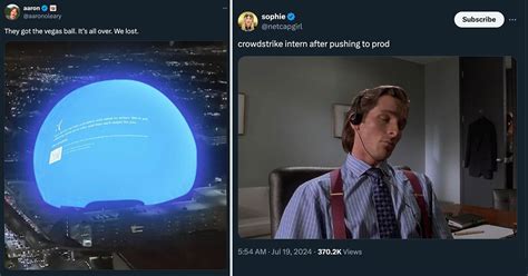 The Funniest Crowdstrike Outage Memes Giving The Blue Screen Ebaum S