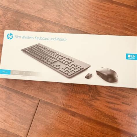 Mouse New Sealed Hp Slim Wireless Keyboard