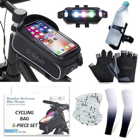 6 Pcs Bike Accessories Set Mountain Biking Accessories For