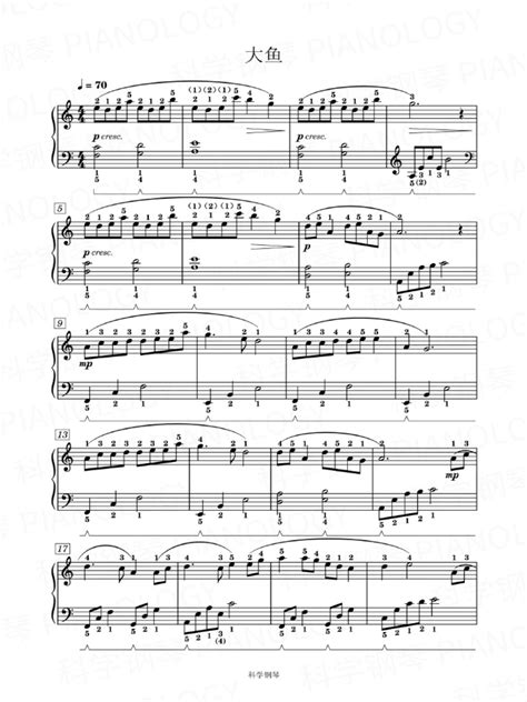 大鱼五线谱 Pdf