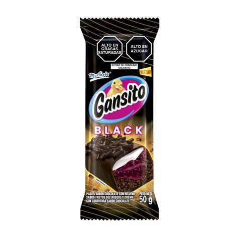 Pastelito Gansito Marinela Black 50g Metro Pe