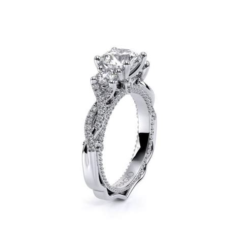 Venetian 5069r Three Stone Diamond Rings Engagement Engagement Ring