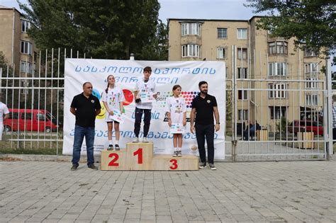 გორში სასკოლო სპორტის კვირეულის ფარგლებში გარბენი გაიმართა