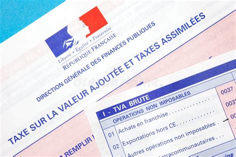 Vat Value Added Tax Declaration Stock Image Image Of Administration Value 181751593
