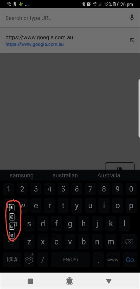 Keyboard Settings Button Popup Cant Select Options Imgur