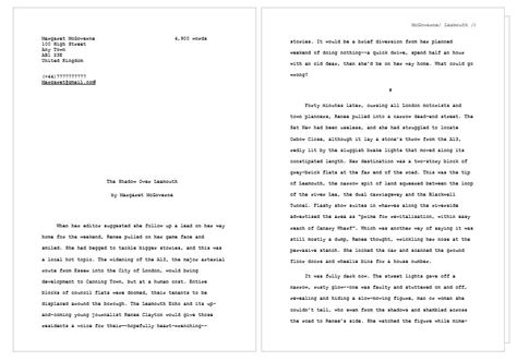 Manuscriptexamplepages Margaret McGoverne