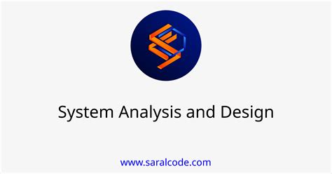 System Analysis And Design