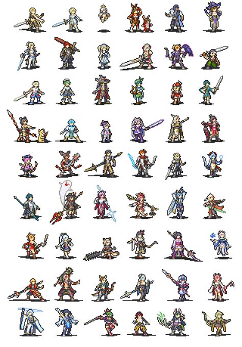 Genshin Impact As Fire Emblem Sprites Updated To Partially 30