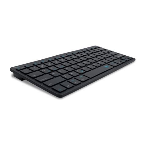 Wireless Bluetooth Keyboard Ultra Slim Alcatroz Xplorer GO BT Black White BIG W