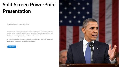 Split Screen Powerpoint Presentation Pptuniverse