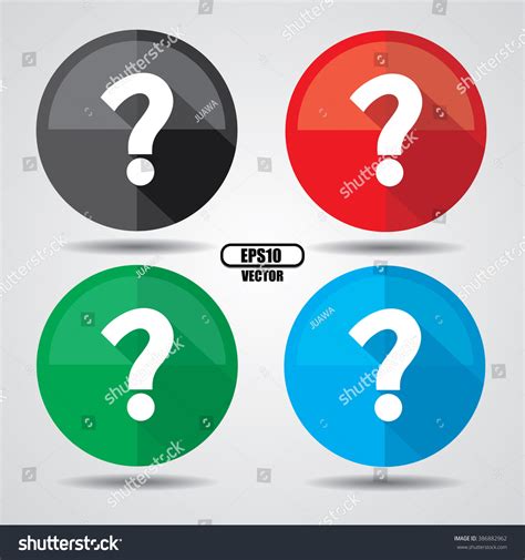 Question Mark Icon Button Label Sign Stock Vector Royalty Free Shutterstock