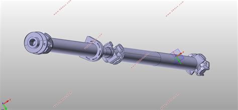 混合动力轻型客车万向传动装置三维设计含cad零件图catia三维图汽车56设计资料网