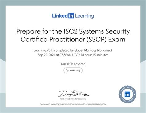 Gaber Mahrous Mohamed On Linkedin Certificate Of Completion