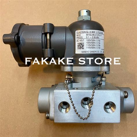 Jual Solenoid Valve Kaneko Sangyo M15g 8n A12pg Tf 4 Way 2 Position