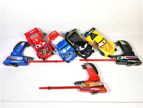 Disney Pixar Cars 2 World Grand Prix Launchers Racers Porto Corsa