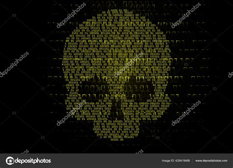 Binary Code Black Background Stock Vector By Titima157 Gmail 428419486