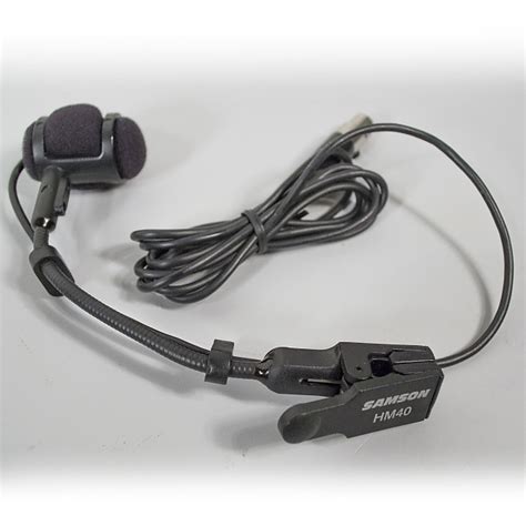 Samson Hm40 Wireless Instrument Microphone Mic Only Reverb
