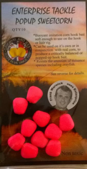 Enterprise Pop Up Fluoro Orange Specimen Tackle